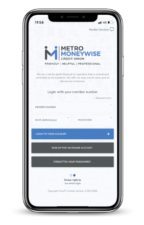 Metro Moneywise Credit Union | Mobile App
