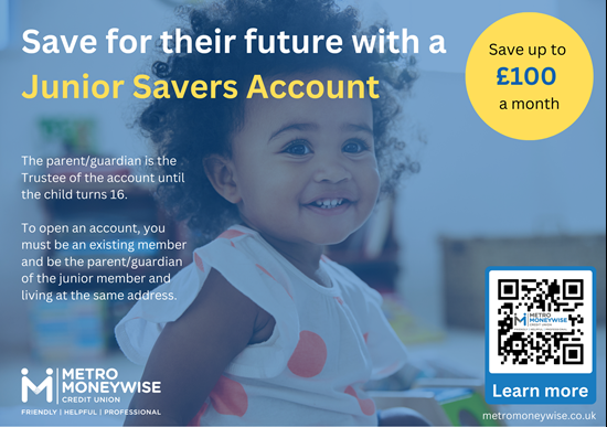 Junior Savers | Metro Moneywise Credit Union